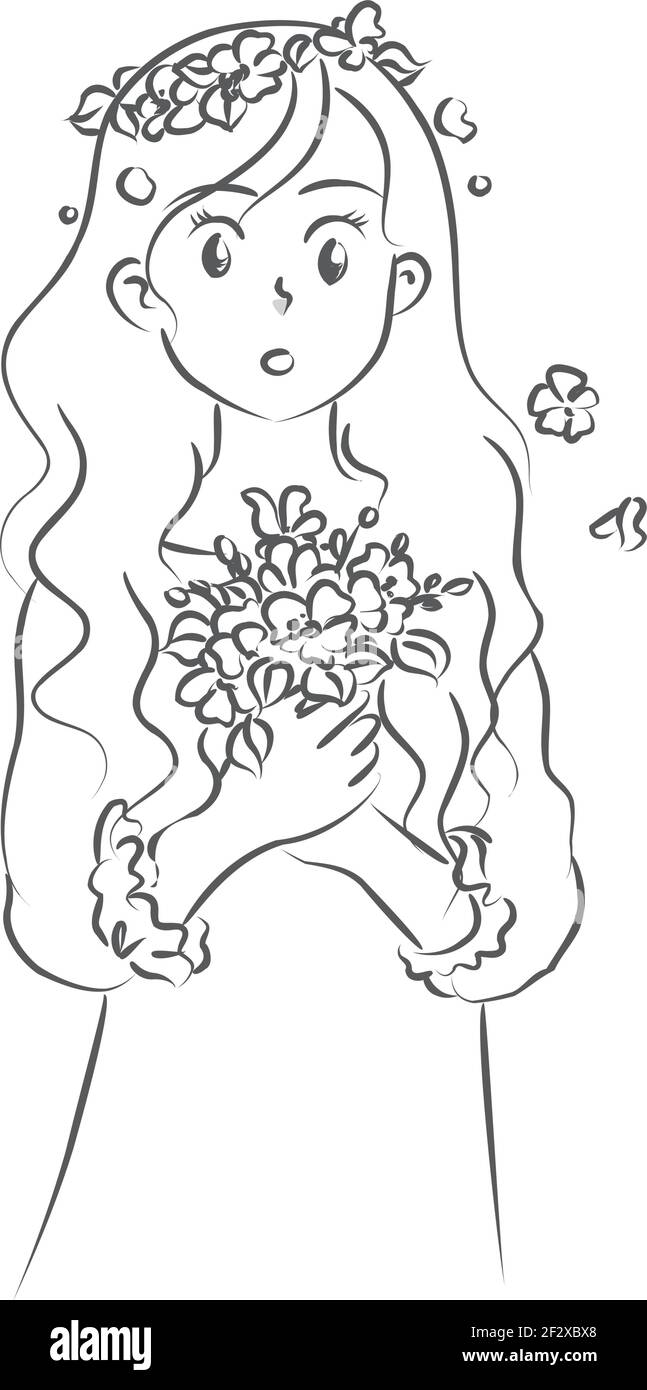 Confused flowers Stock Vector Images - Alamy