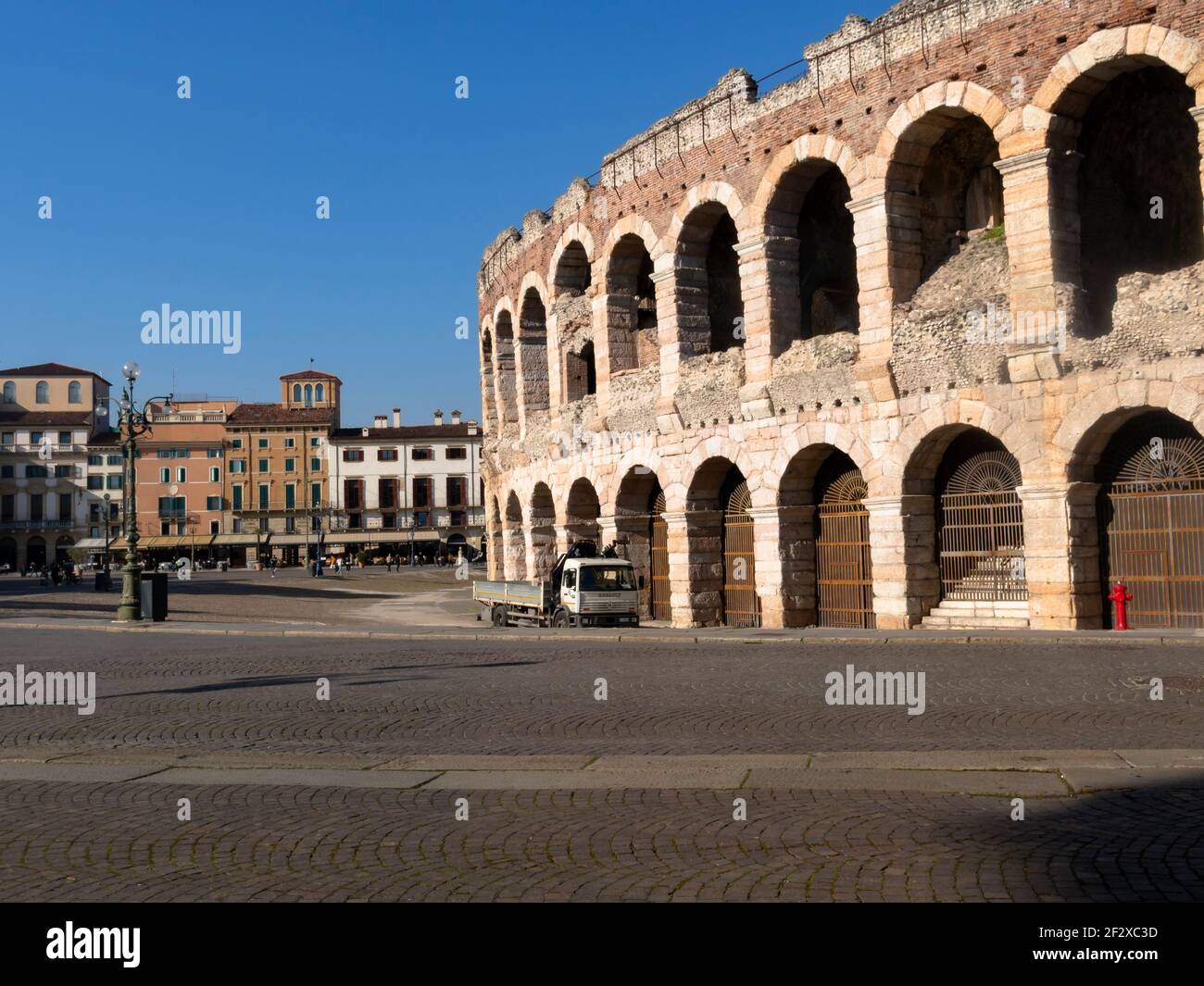 Arena di Verona, the ancient Roman amphitheatre, named as a UNESCO ...