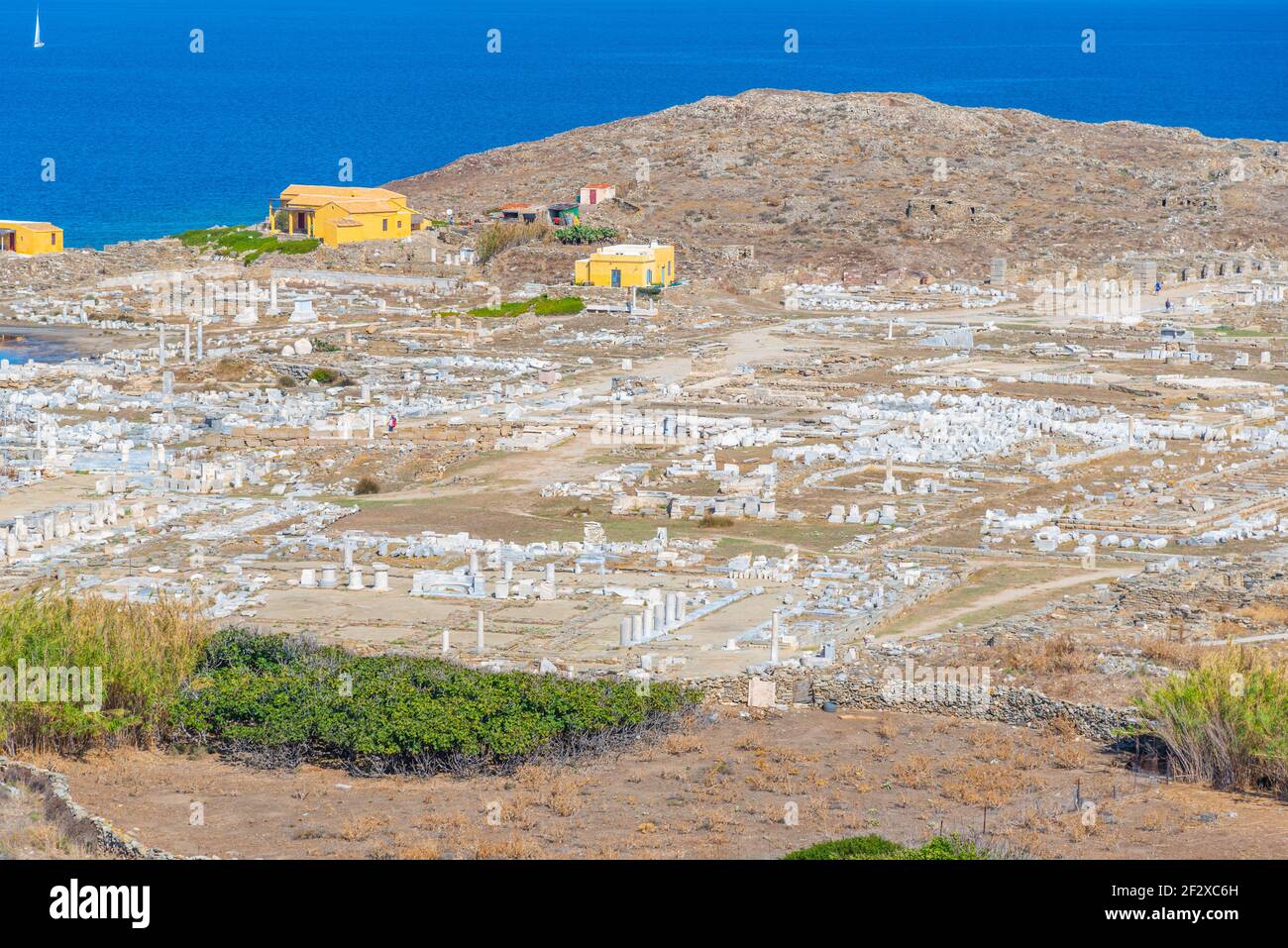 Delos Aerial View High Resolution Stock Photography and Images - Alamy