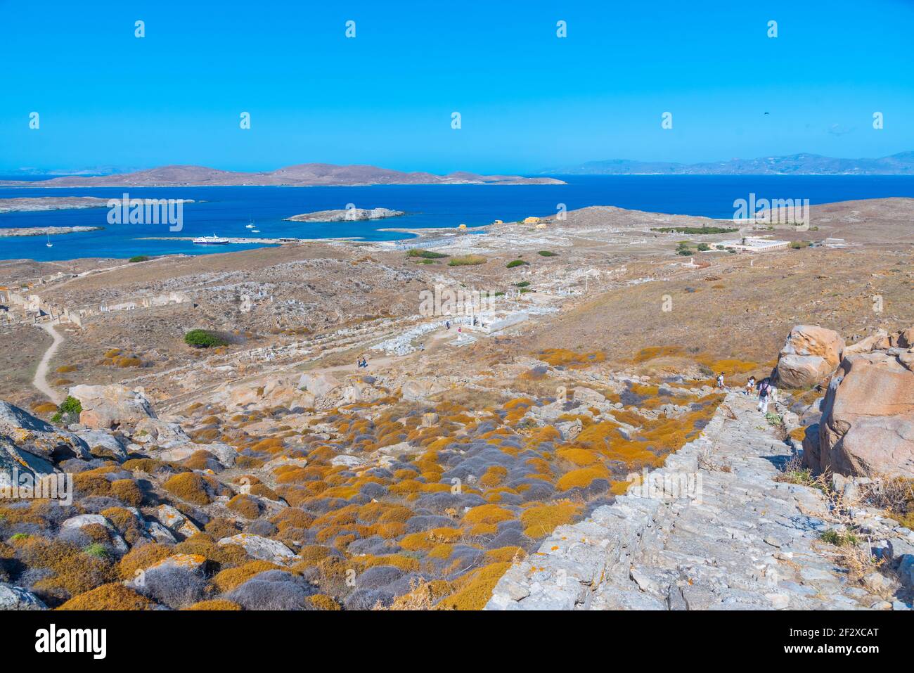 Delos Aerial View High Resolution Stock Photography and Images - Alamy