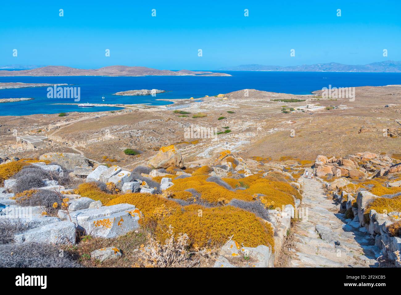 Delos Aerial View High Resolution Stock Photography and Images - Alamy