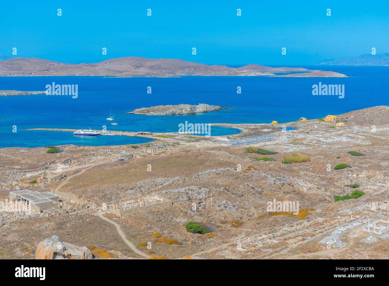 Delos Aerial View High Resolution Stock Photography and Images - Alamy
