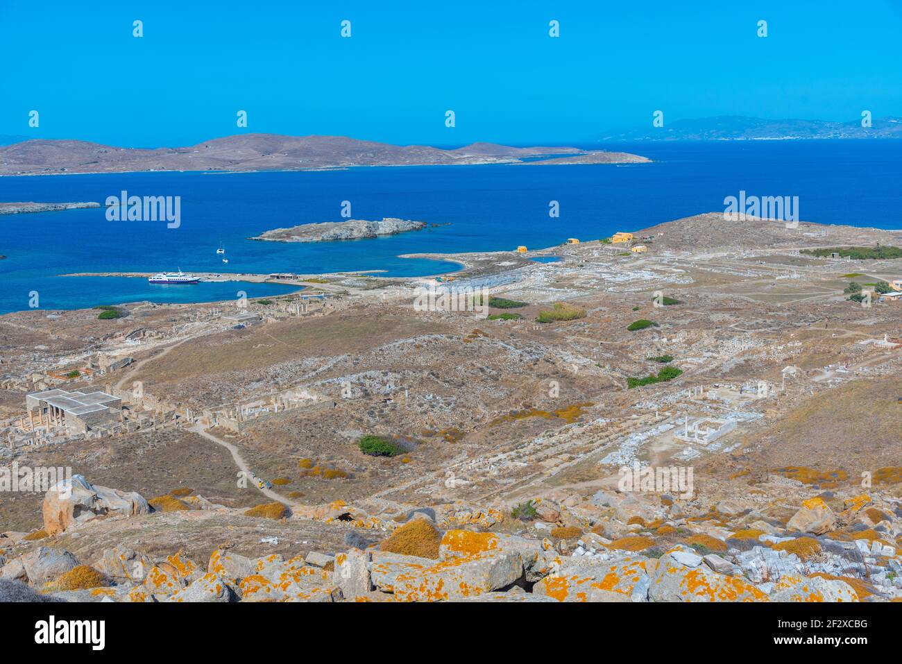 Delos Aerial View High Resolution Stock Photography and Images - Alamy