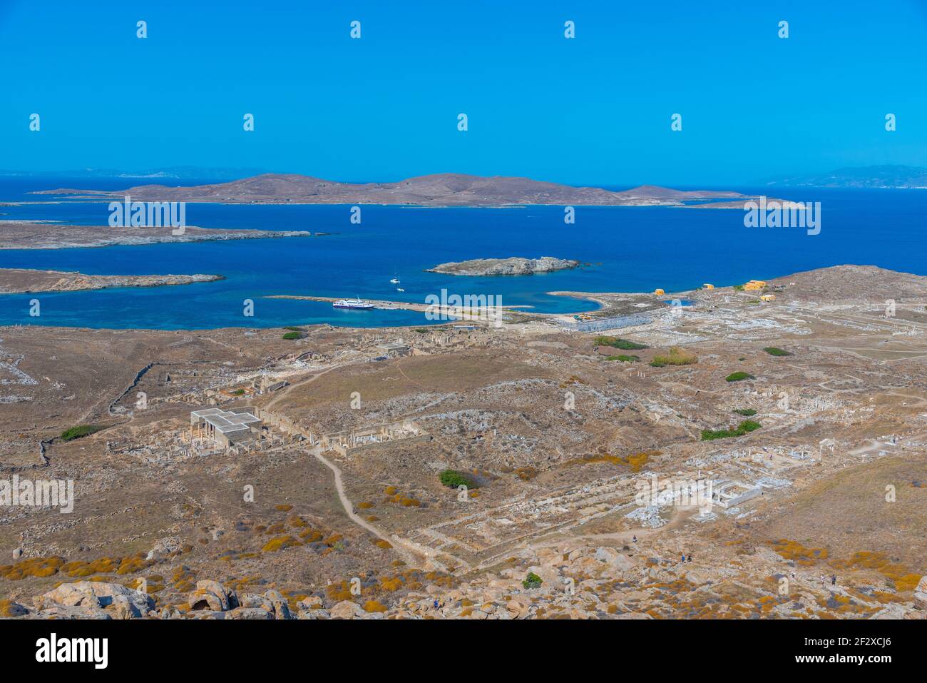 Delos Aerial View High Resolution Stock Photography and Images - Alamy