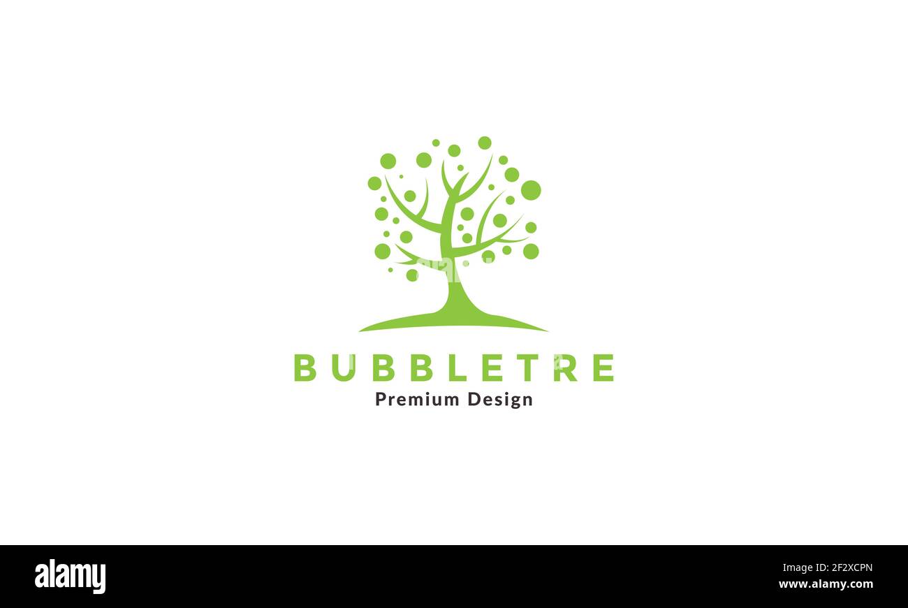 Bubble tree plant Stock Vector Images - Alamy