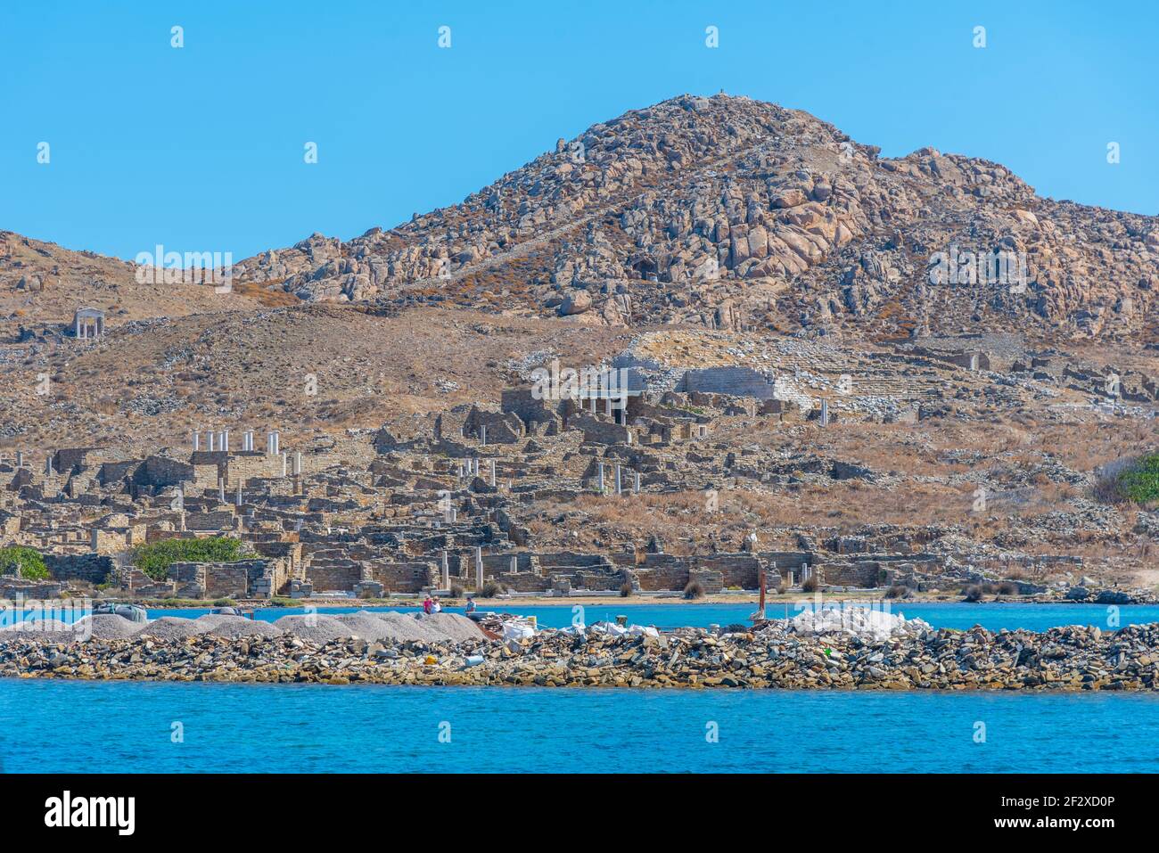 Delos Aerial View High Resolution Stock Photography and Images - Alamy