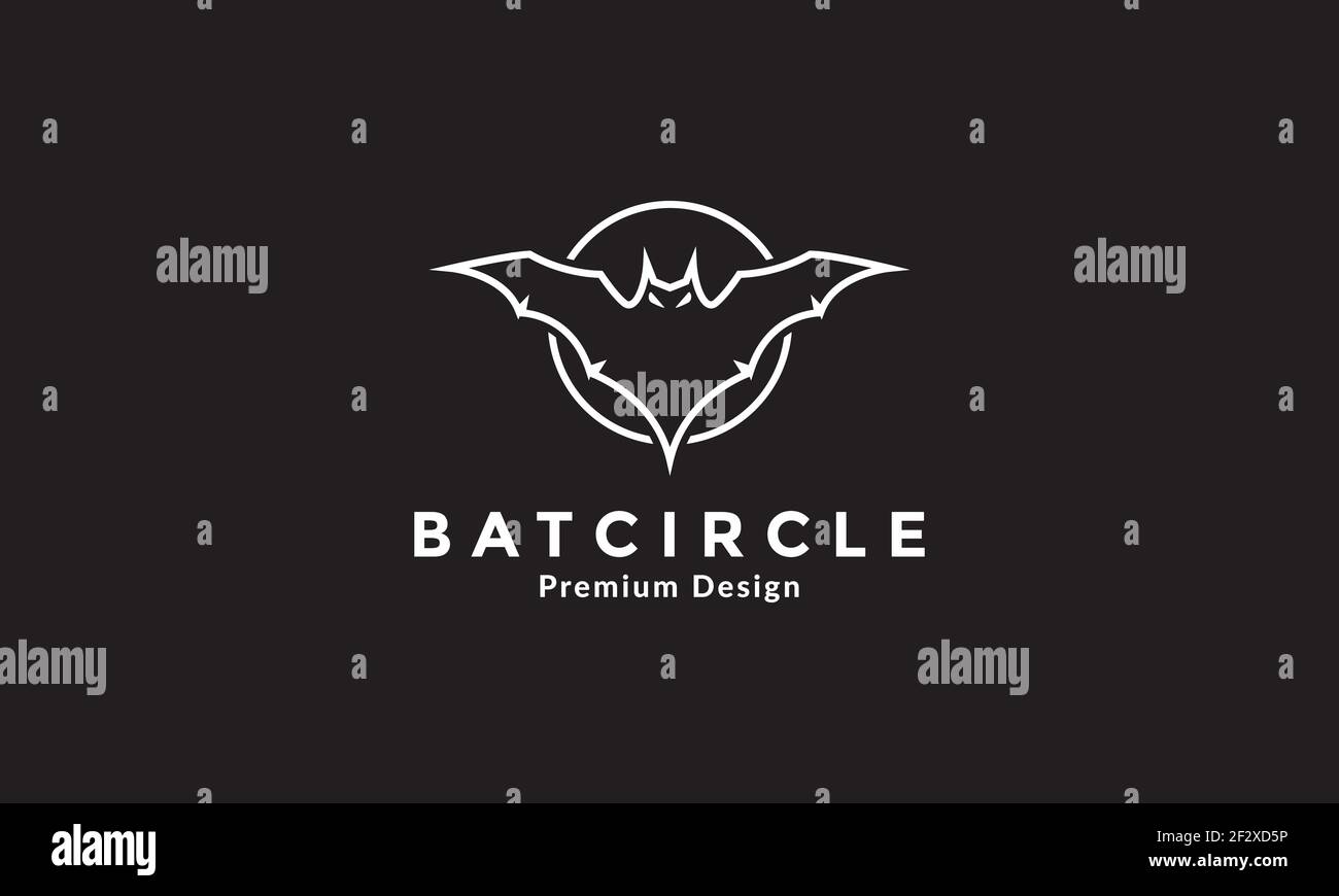 Bat business company logo Stock Vector Images - Alamy