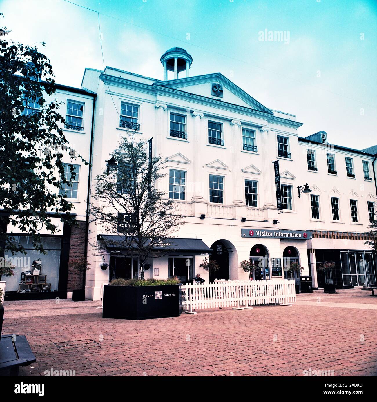 Lisburn City Square NI Medium format film street photography Stock ...