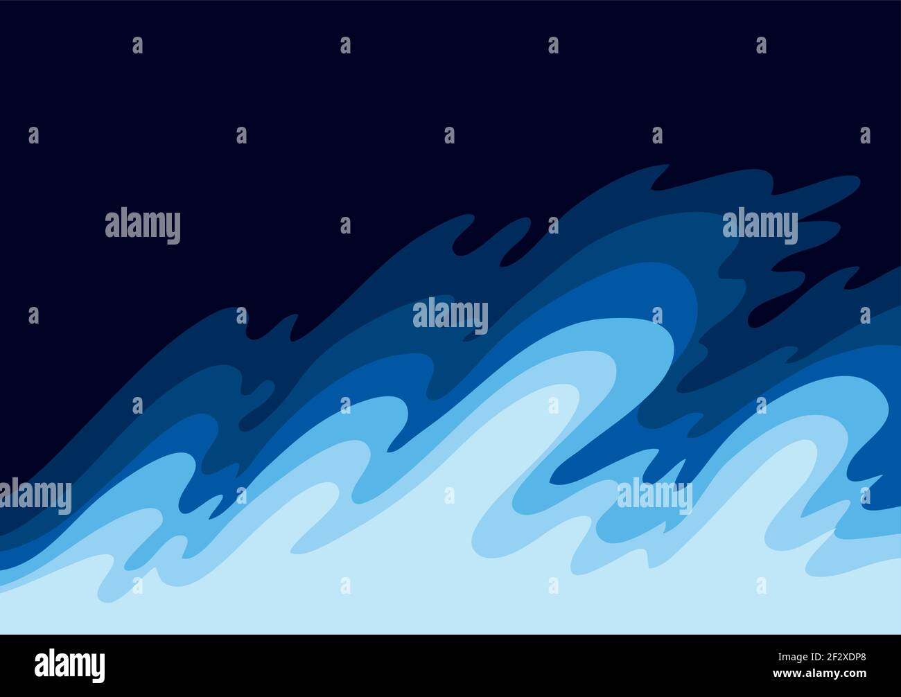 vector water sea blue line background Stock Vector Image & Art - Alamy