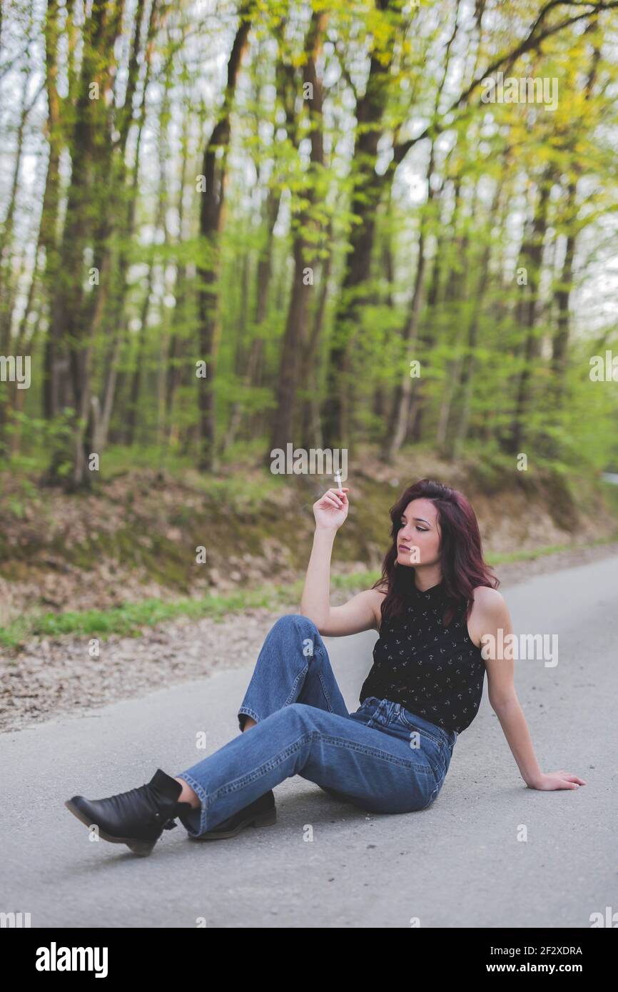 Smoking trees hi-res stock photography and images - Alamy