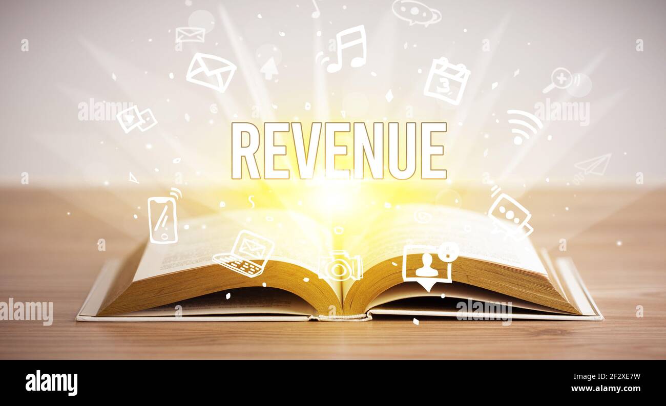 open book with business inscription Stock Photo - Alamy