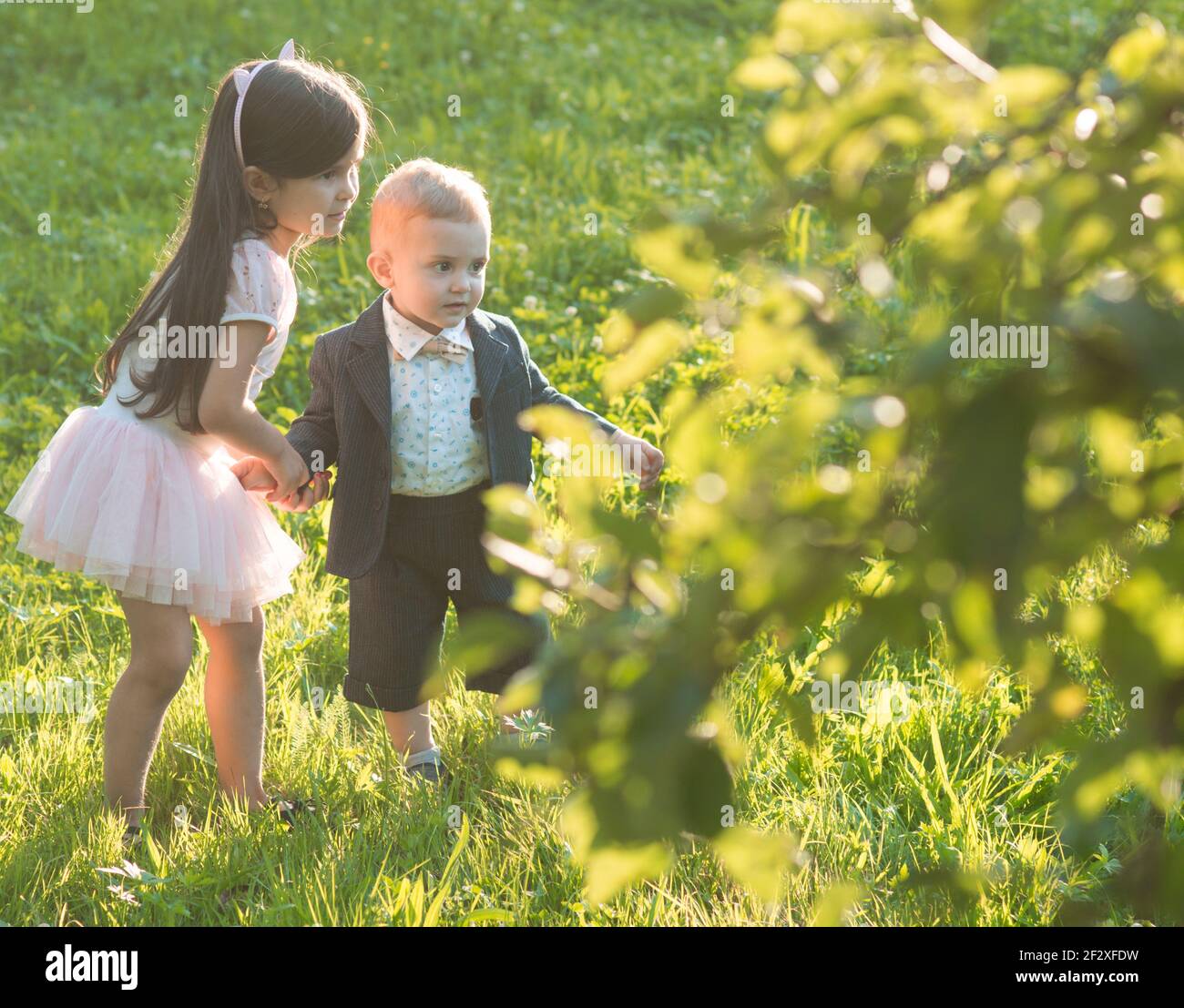 Growing up children hi-res stock photography and images - Alamy