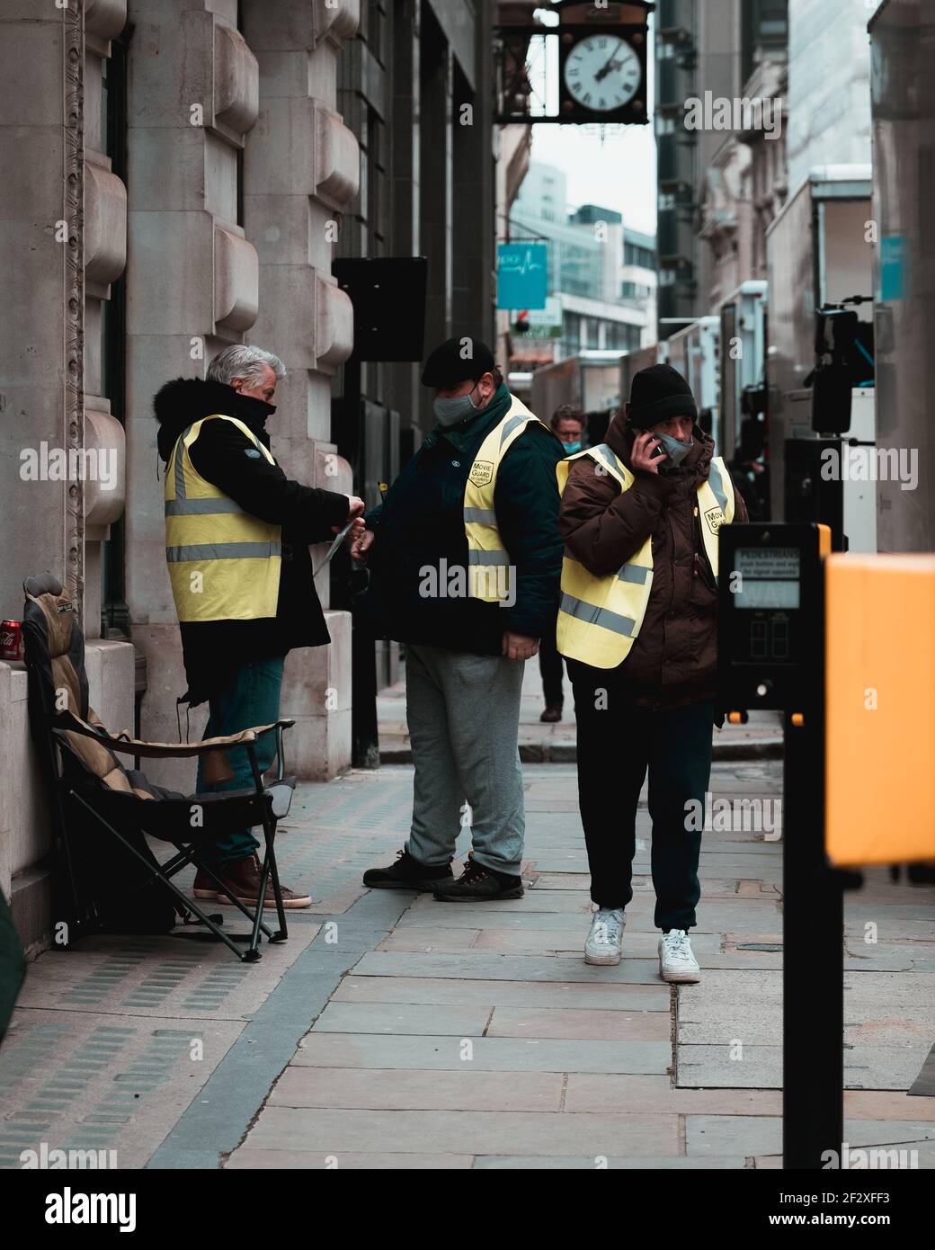 Person wearing hi vis jacket hi-res stock photography and images - Alamy
