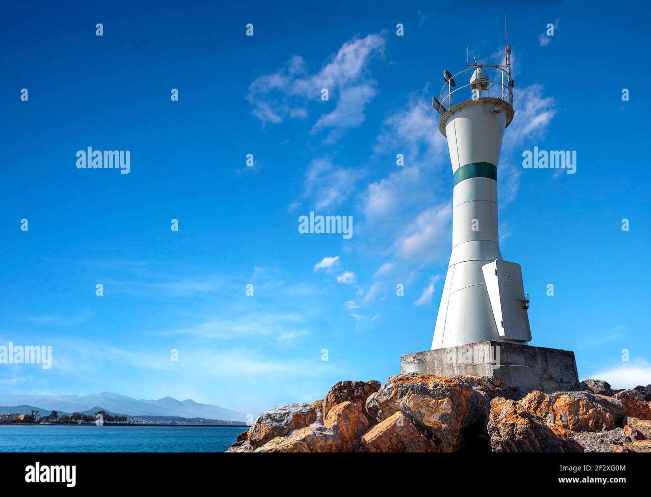 White ford lighthouse hi-res stock photography and images - Alamy