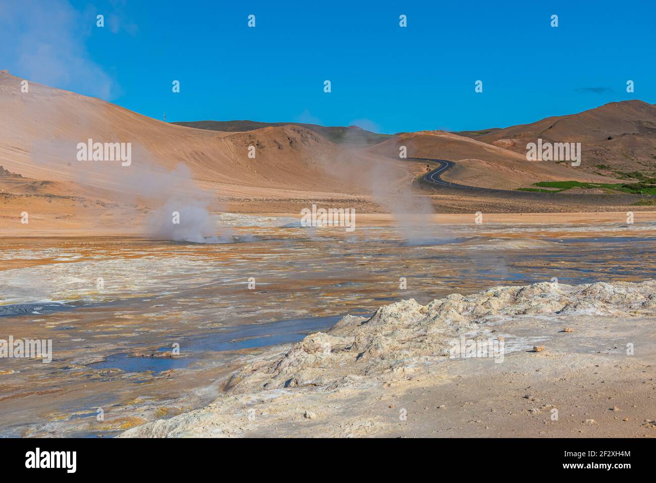 Iceland geothermal pool pools hi-res stock photography and images - Alamy