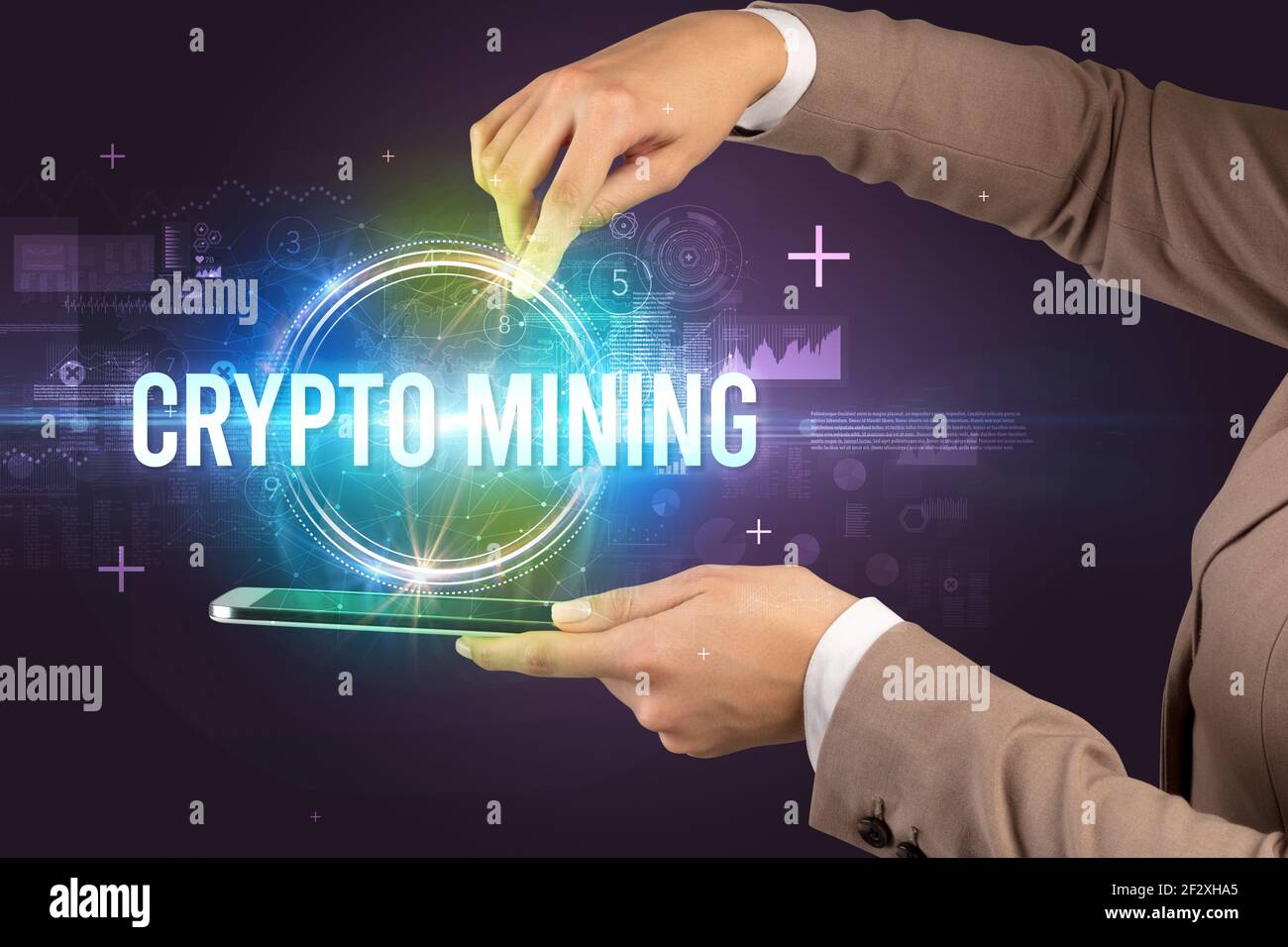 Close up touchscreen mining hi-res stock photography and images - Alamy