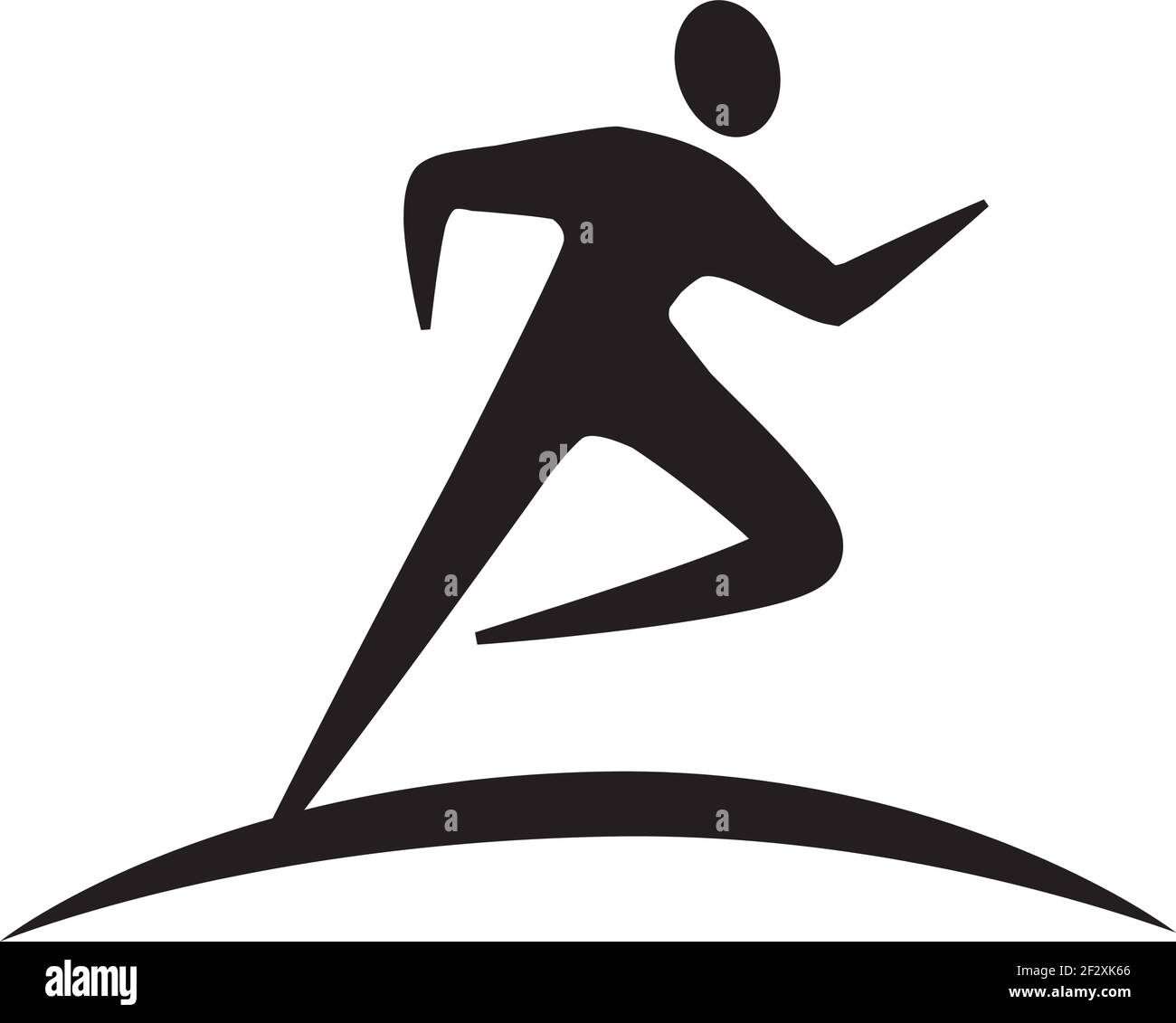 runner, vector graphic design element Stock Vector Image & Art - Alamy