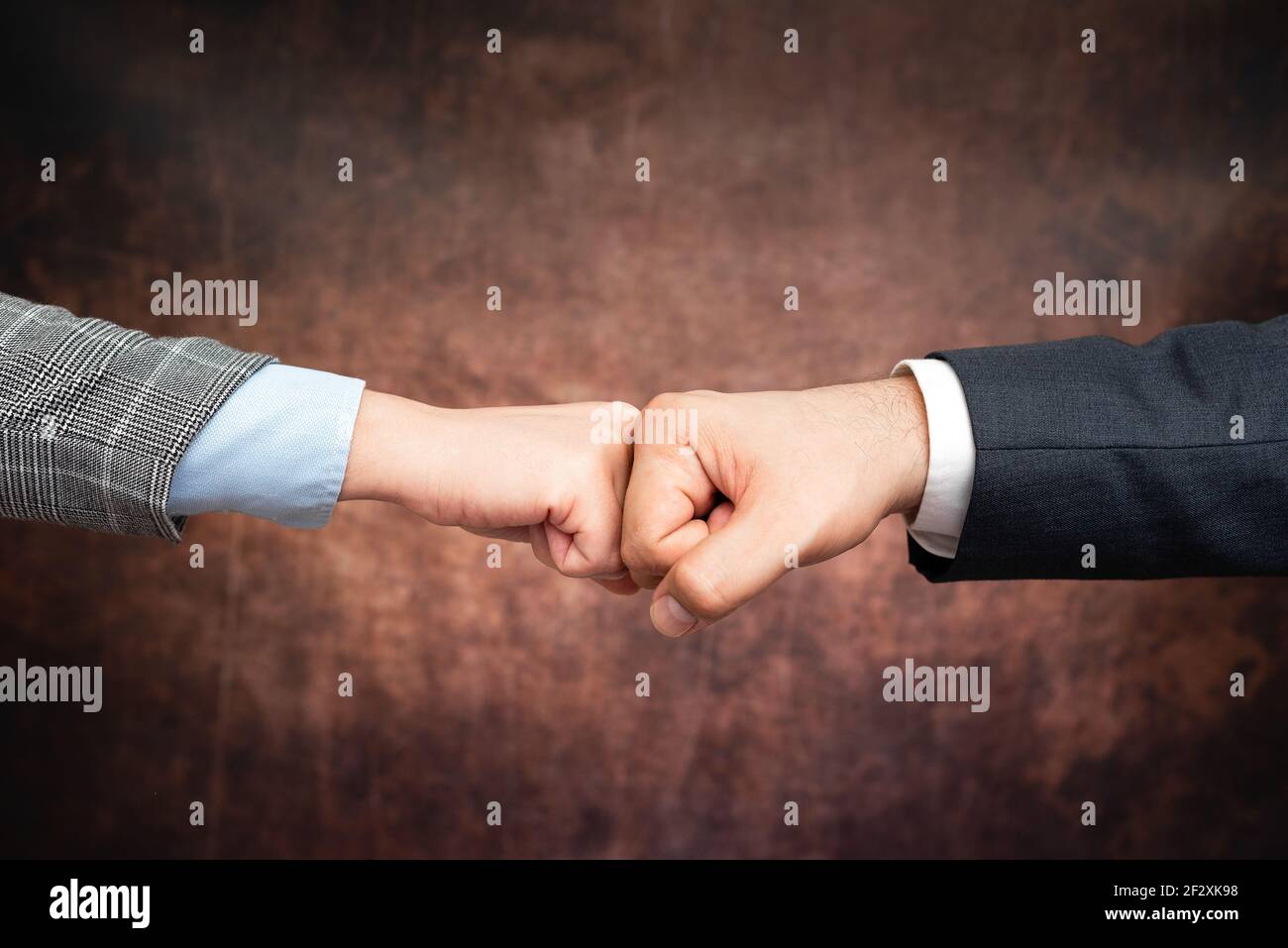 Joining together two men hi-res stock photography and images - Alamy