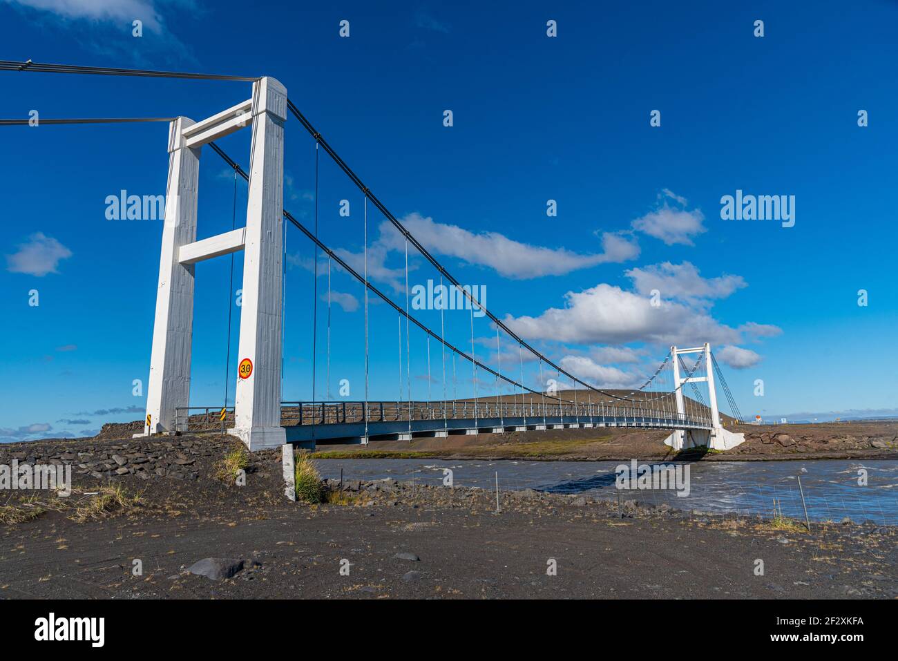 The Golden Gate Bridge Of The Highlands on Iceland Stock Photo - Alamy