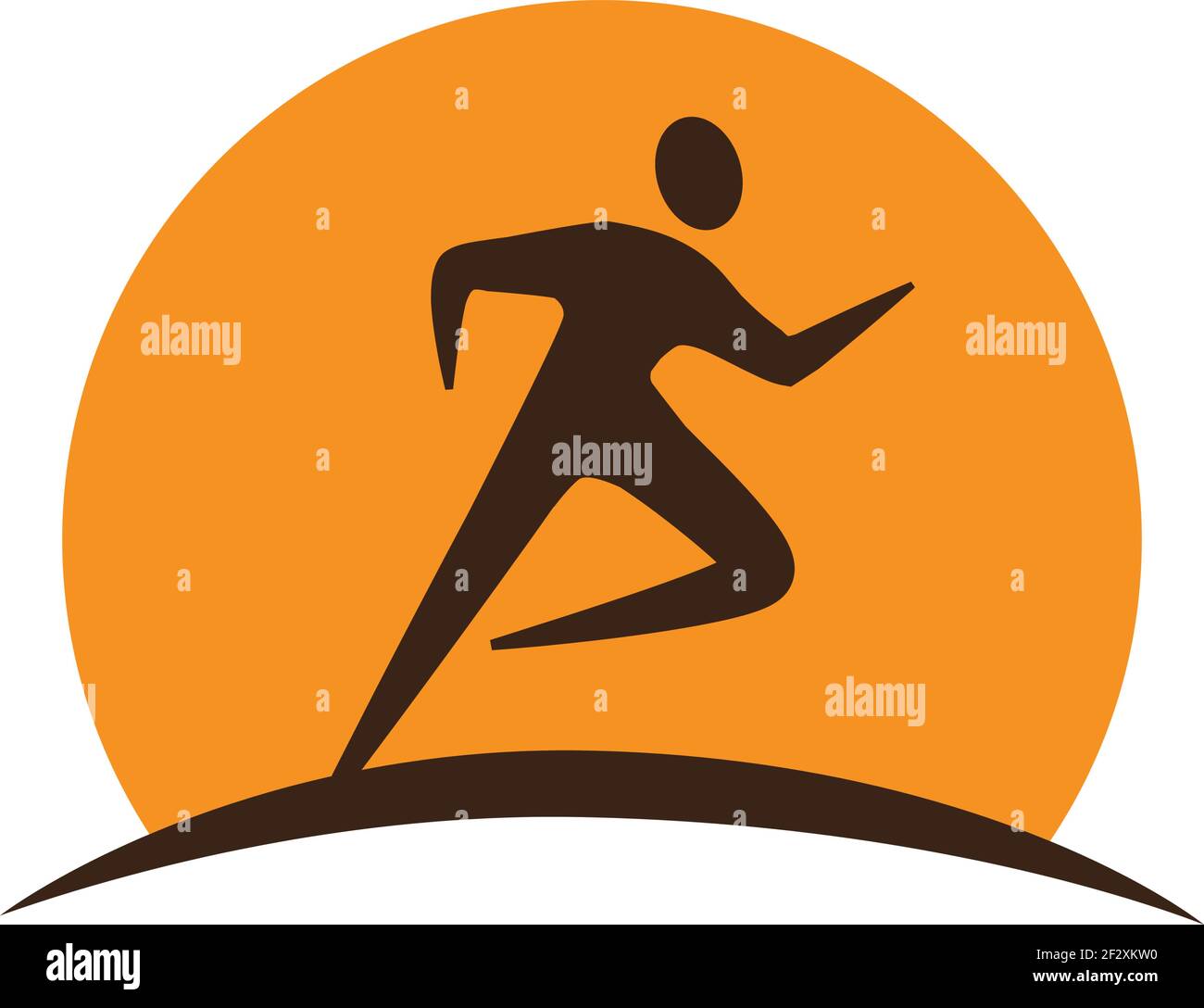 runner, vector graphic design element Stock Vector Image & Art - Alamy