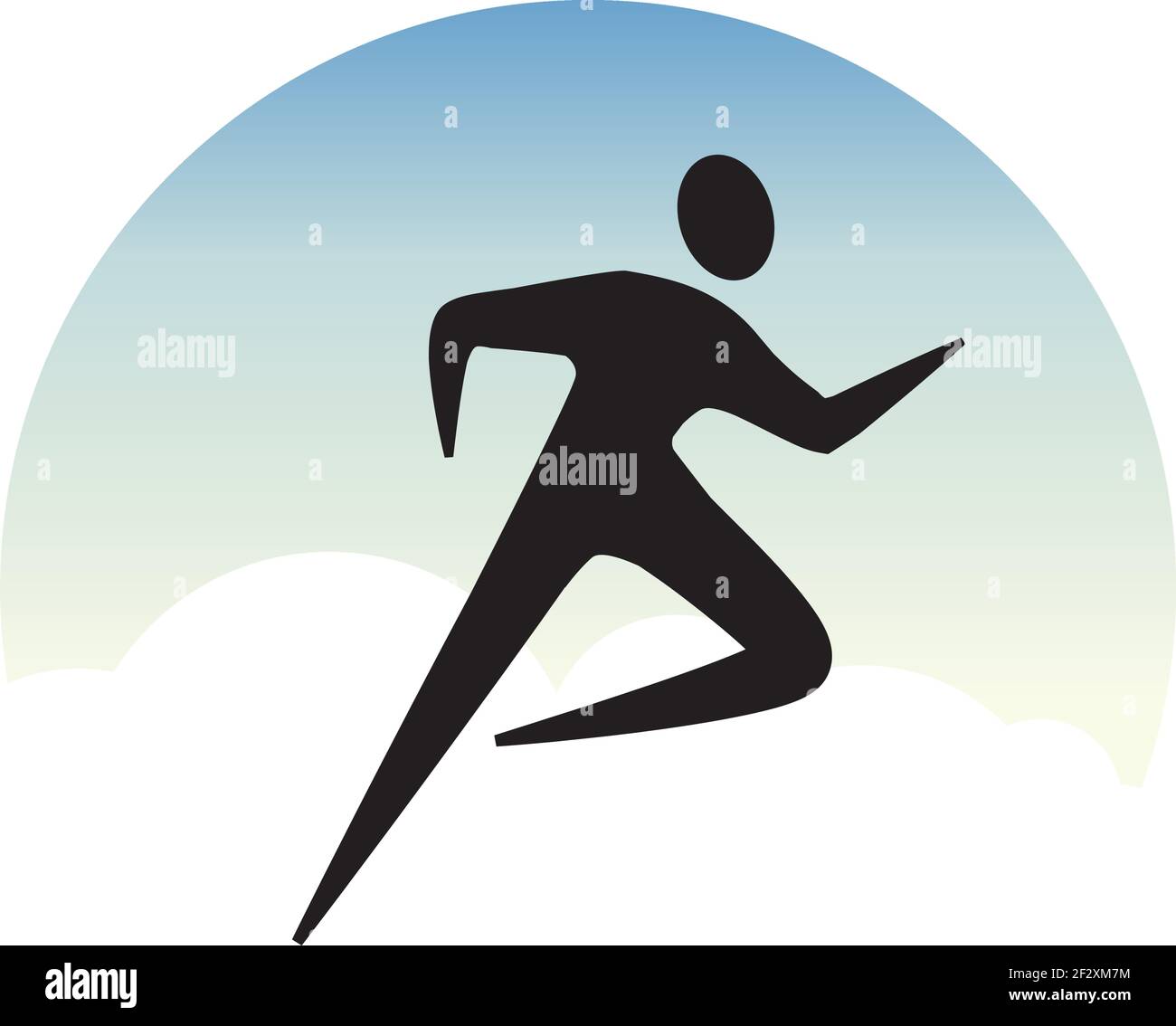 runner, vector graphic design element Stock Vector Image & Art - Alamy