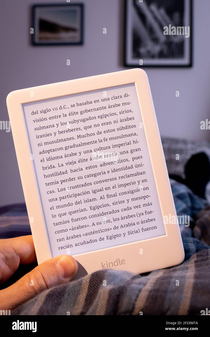 The reader in white hi-res stock photography and images - Alamy