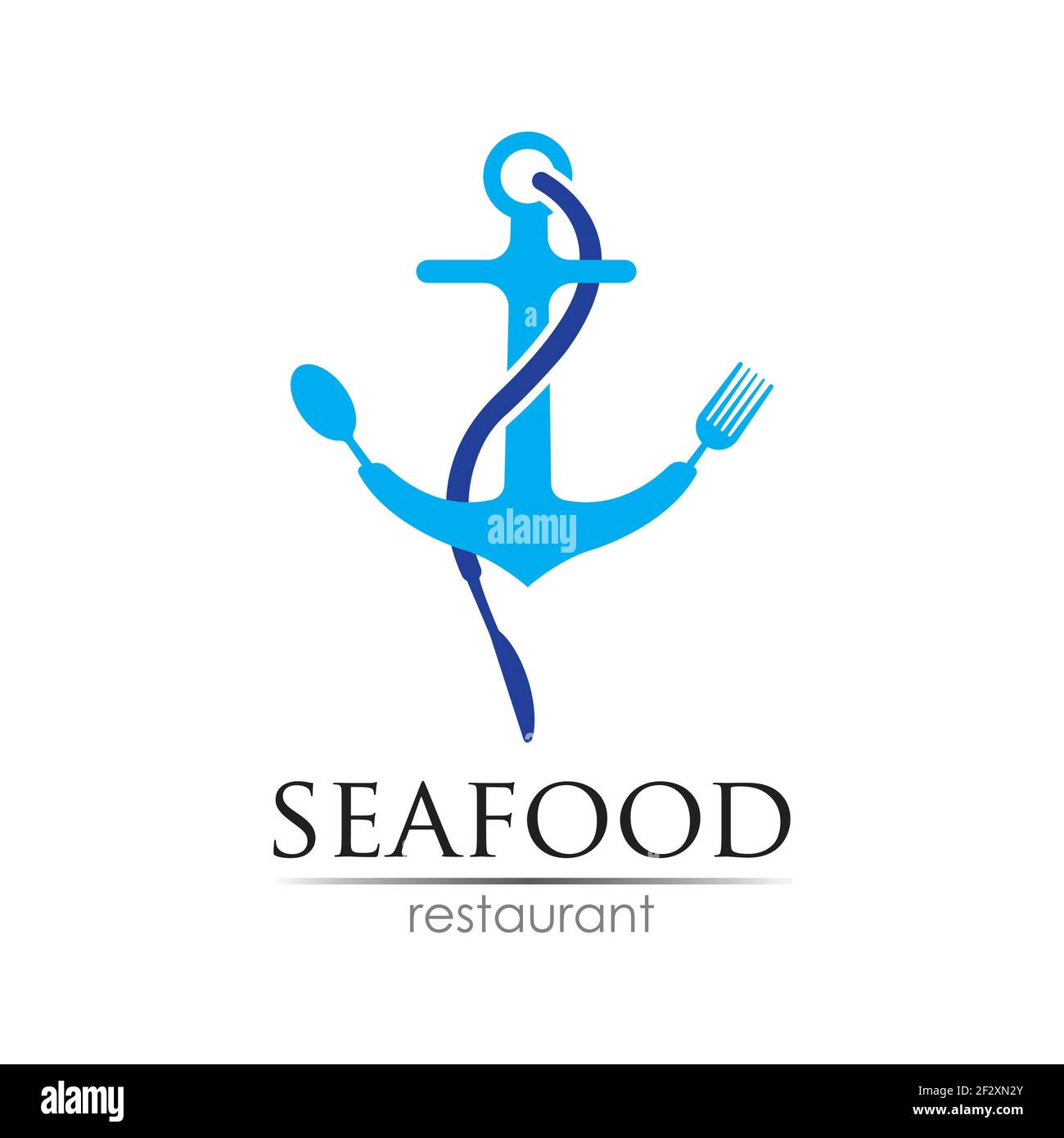 Seafood restaurant logo design. Fish, Food and Beverage logo concept ...