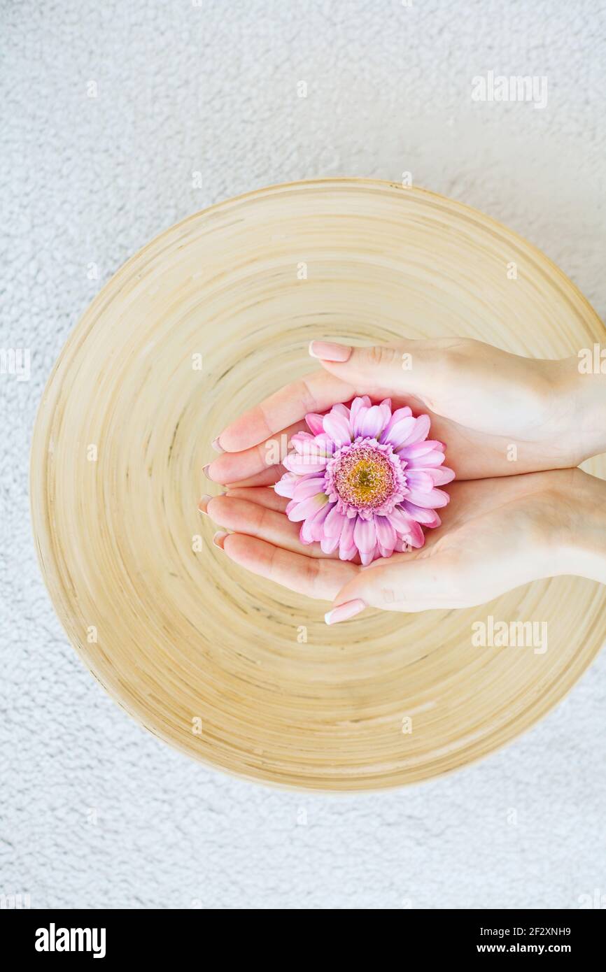 Spa Treatment And Product For Female Feet And Hand Spa Relax And ...