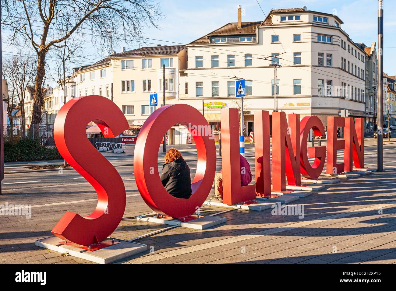 SOLINGEN, GERMANY - MARCH 06, 2021: Solingen railway station ...
