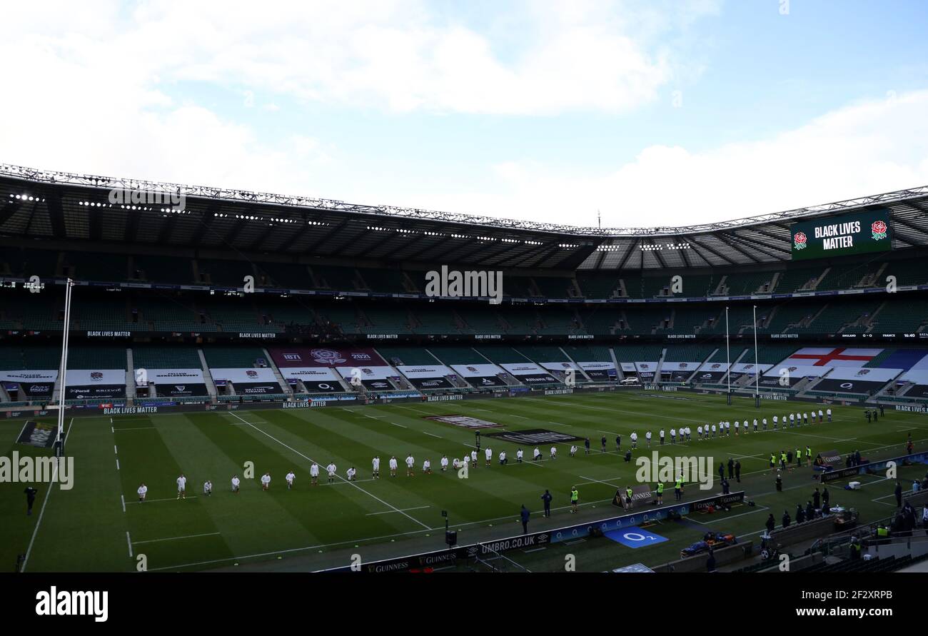 London, England, 13th March 2021, Rugby Union, Guinness Six Nations ...
