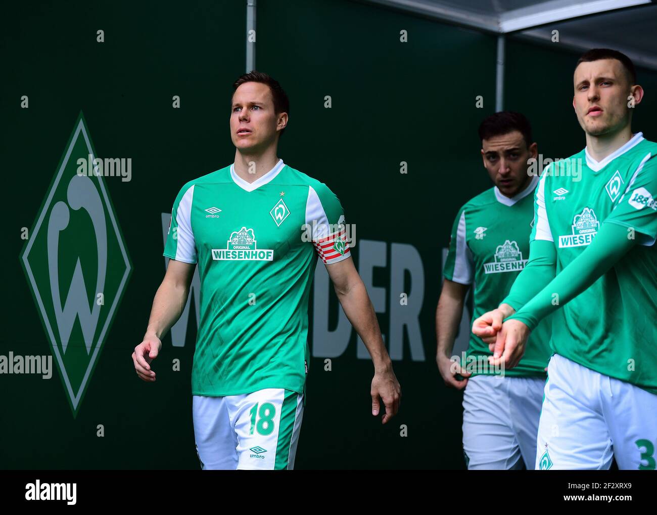City Of Bremen, Deutschland. 13th Mar, 2021. firo: 13.03.2021 Football ...