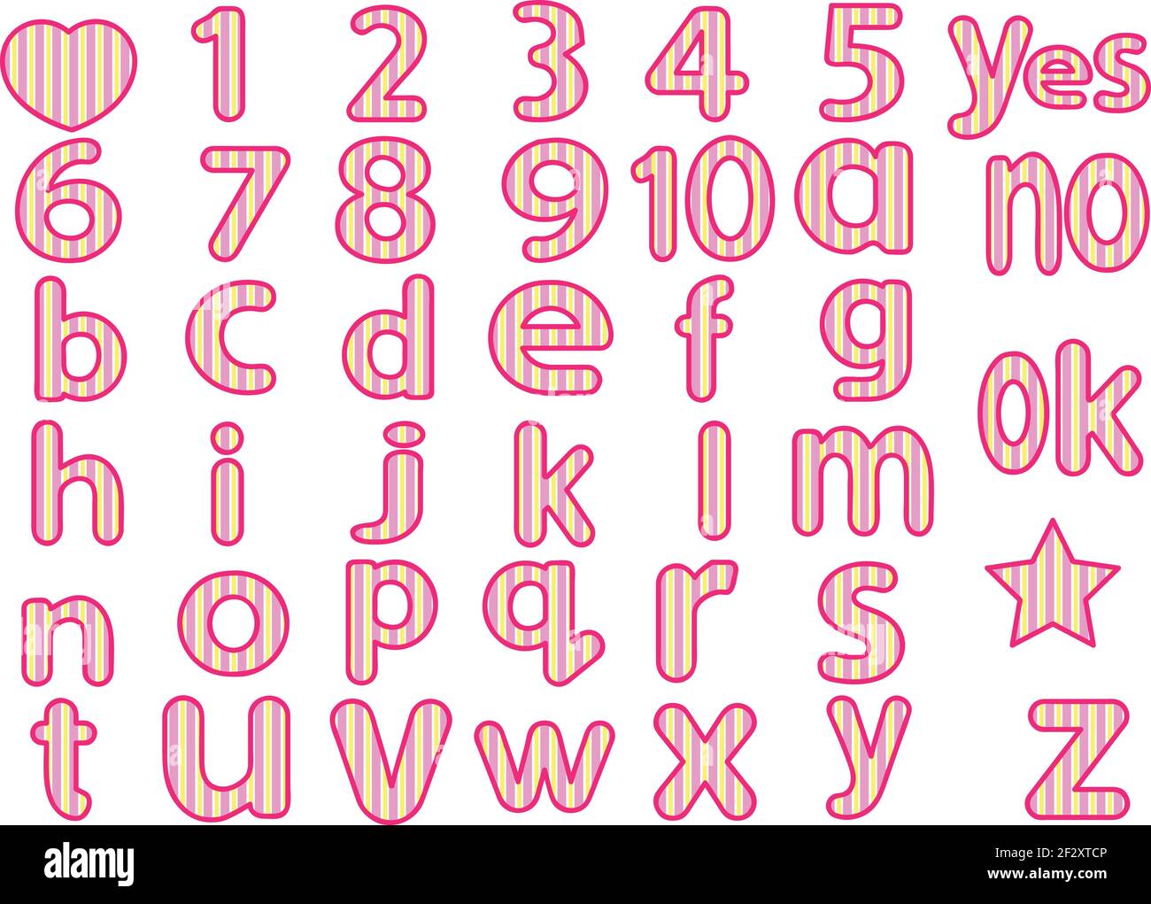 English alphabet design a z series Stock Vector Images - Alamy