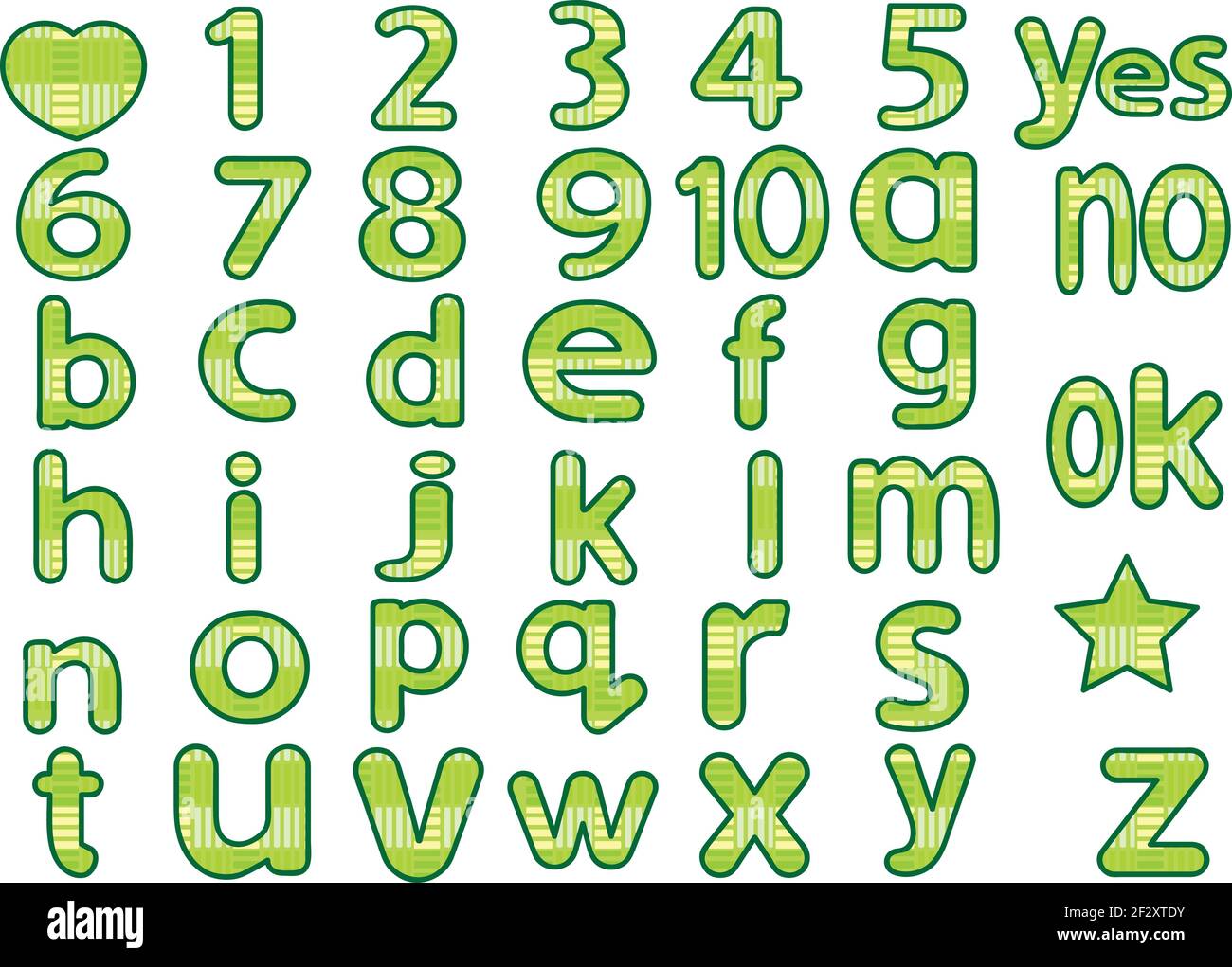 English alphabet design a z series Stock Vector Images - Alamy