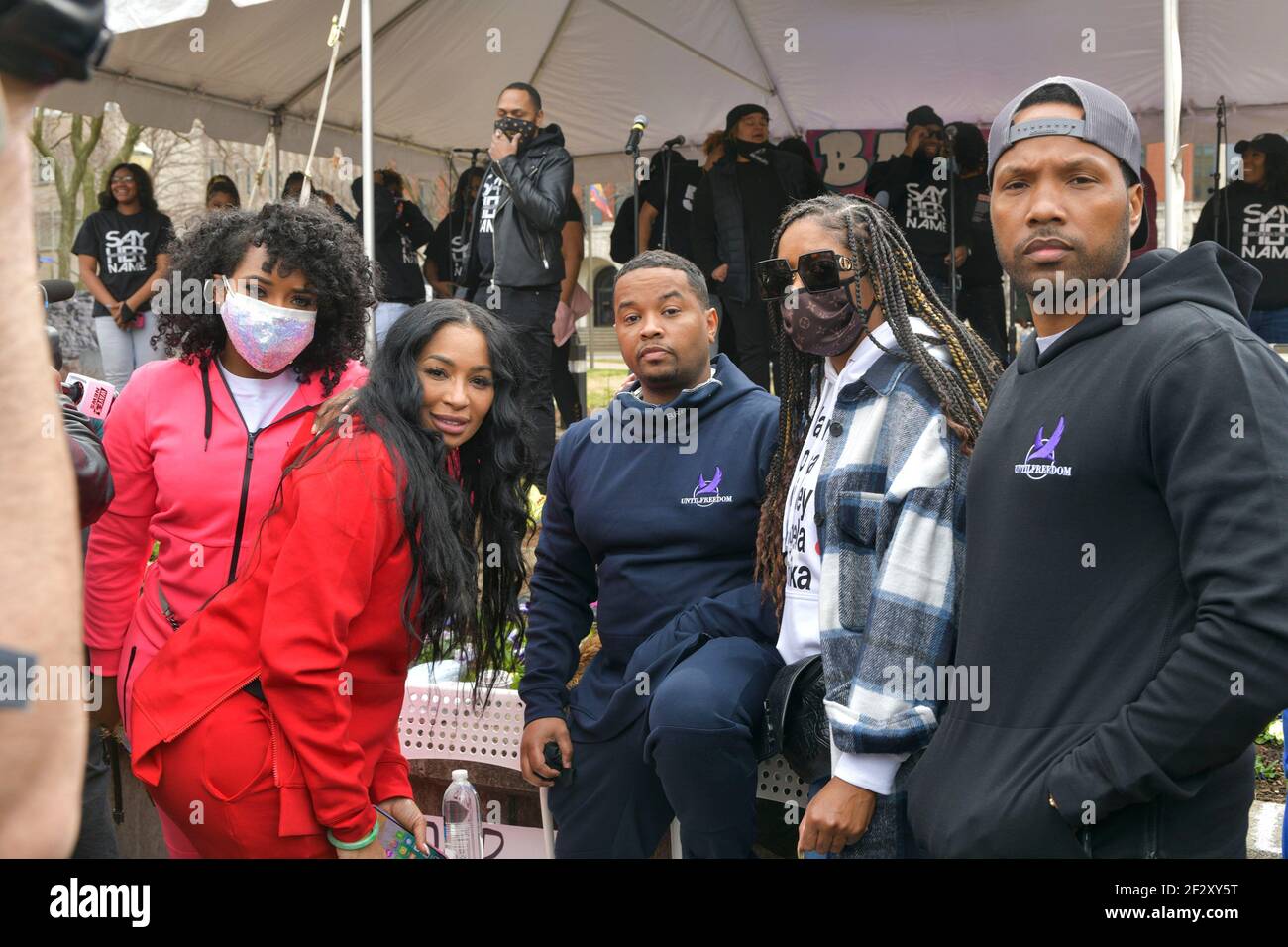 Louisville, KY, USA. 13th Mar, 2021. Yandy Smith Karlie Redd and ...