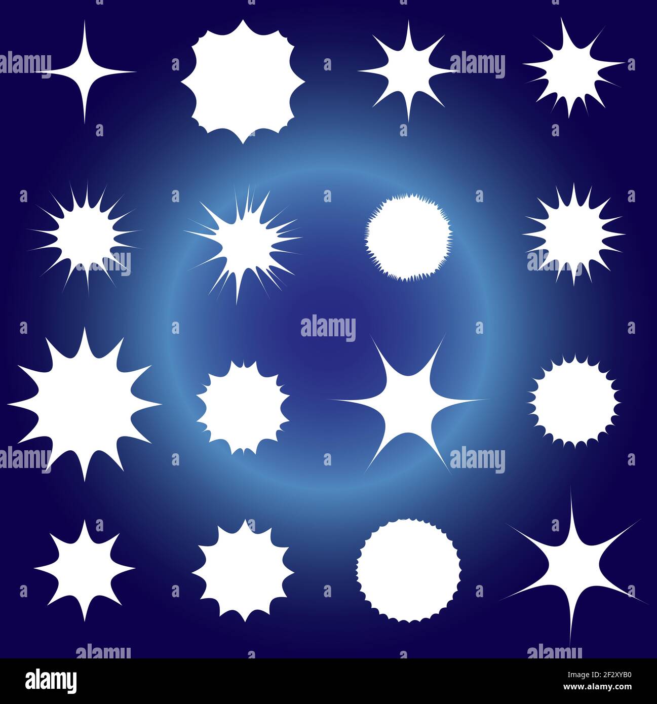vector star light design set Stock Vector Image & Art - Alamy