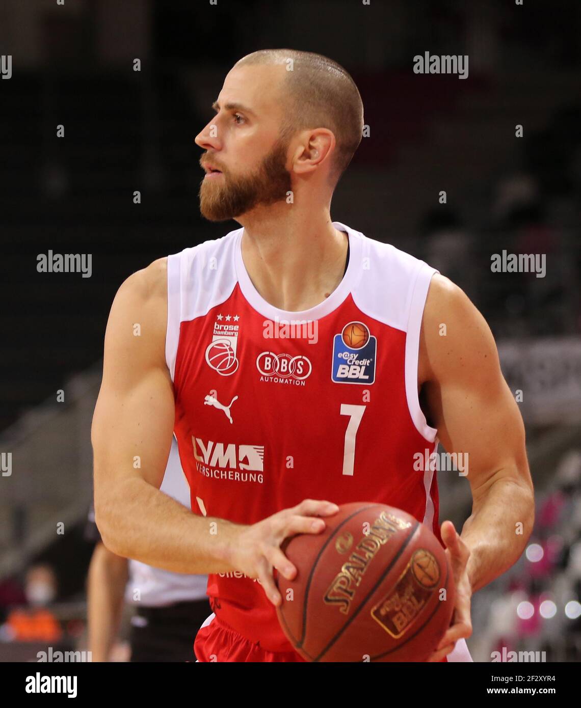 Bonn, Germany. 13th Mar, 2021. Telekom Dome, Basketball Bundesliga ...