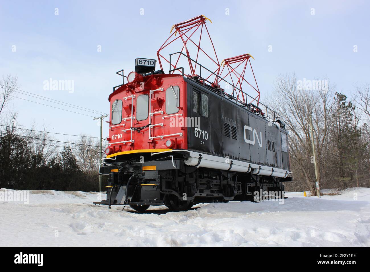 A train placed in a square is a view of the visitors Stock Photo - Alamy