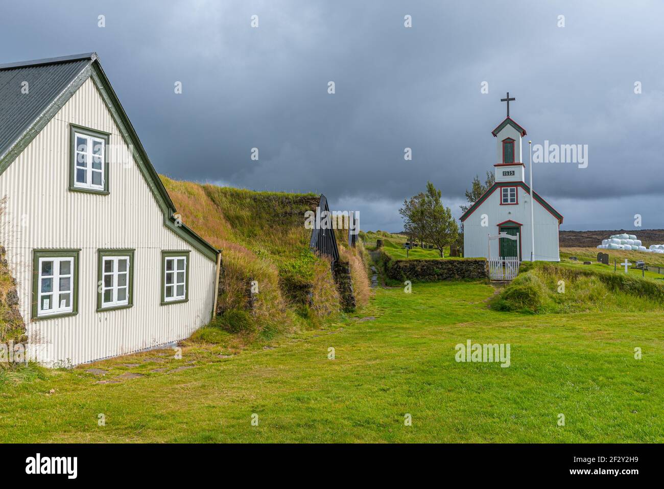 Keldur turf house hi-res stock photography and images - Alamy