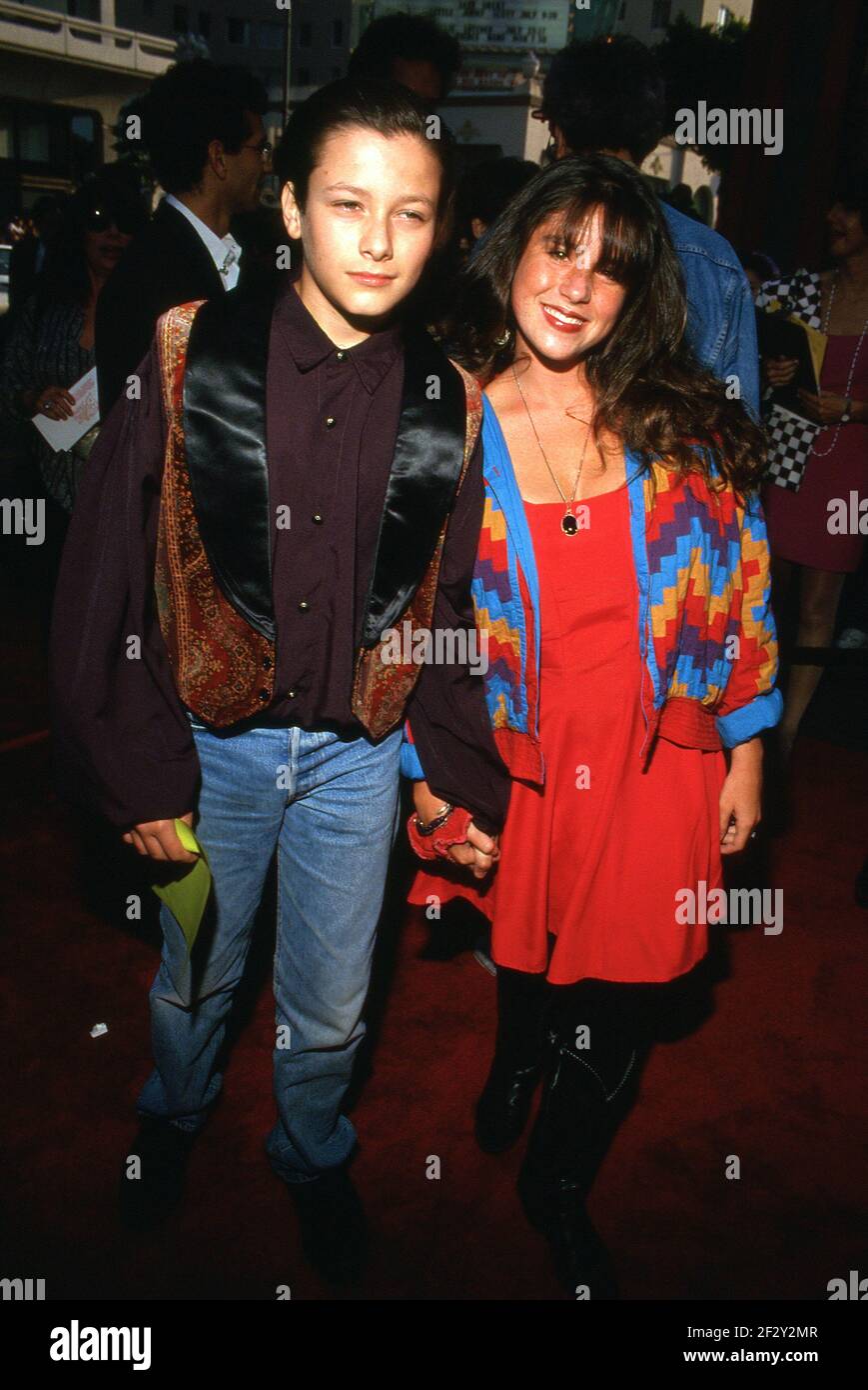 Edward Furlong and Soleil Moon Frye attend the 'Bill and Ted's Bogus ...
