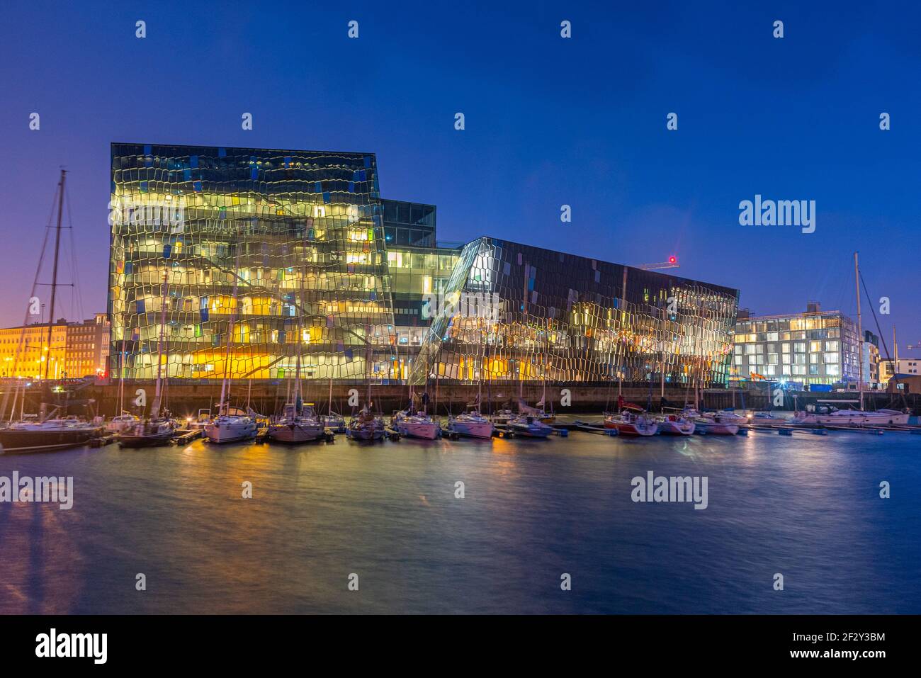 View of harpa concert hall hi-res stock photography and images - Alamy