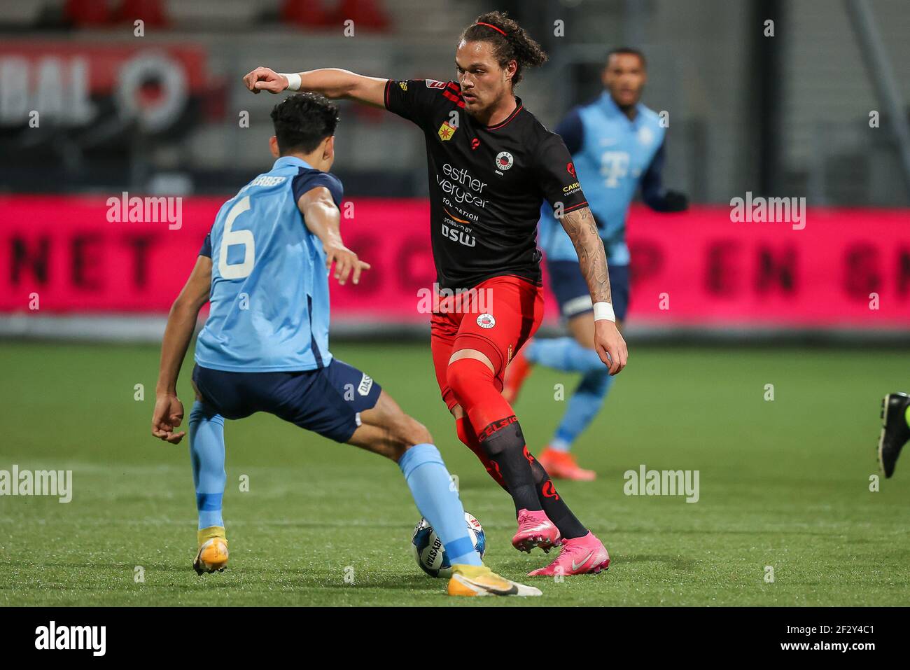 ROTTERDAM, NETHERLANDS - MARCH 12: Raymond Huizing of Utrecht U23 and ...