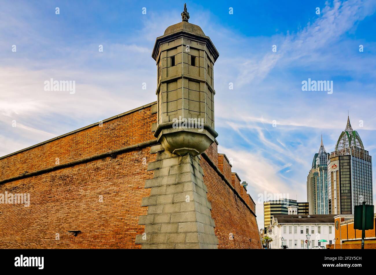 The Fort of Colonial Mobile is pictured, Feb. 27, 2021, in Mobile ...