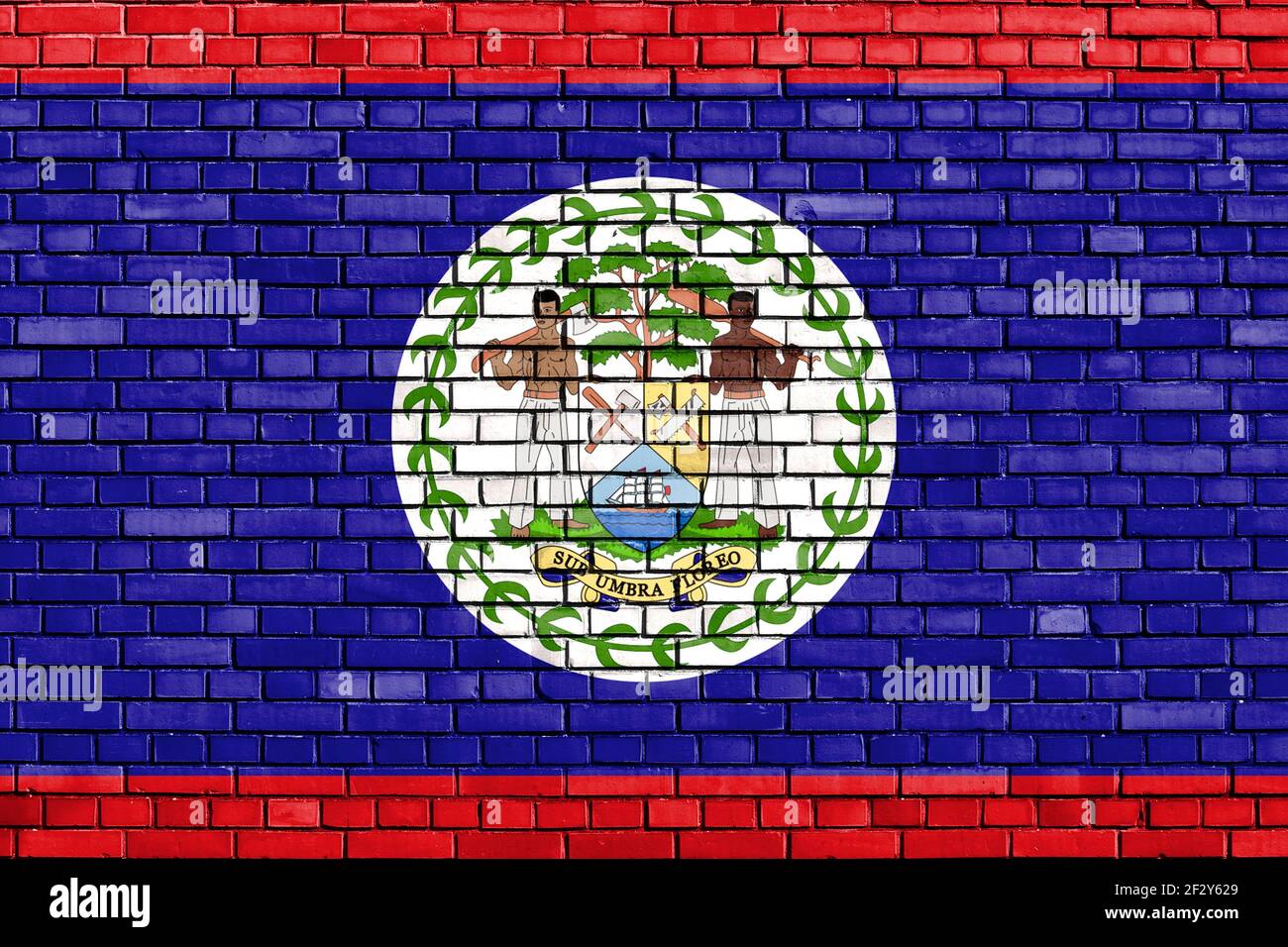 Flag of belize hi-res stock photography and images - Alamy