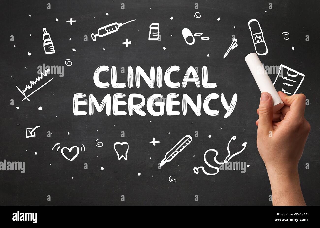 Hand drawing medical concept Stock Photo - Alamy