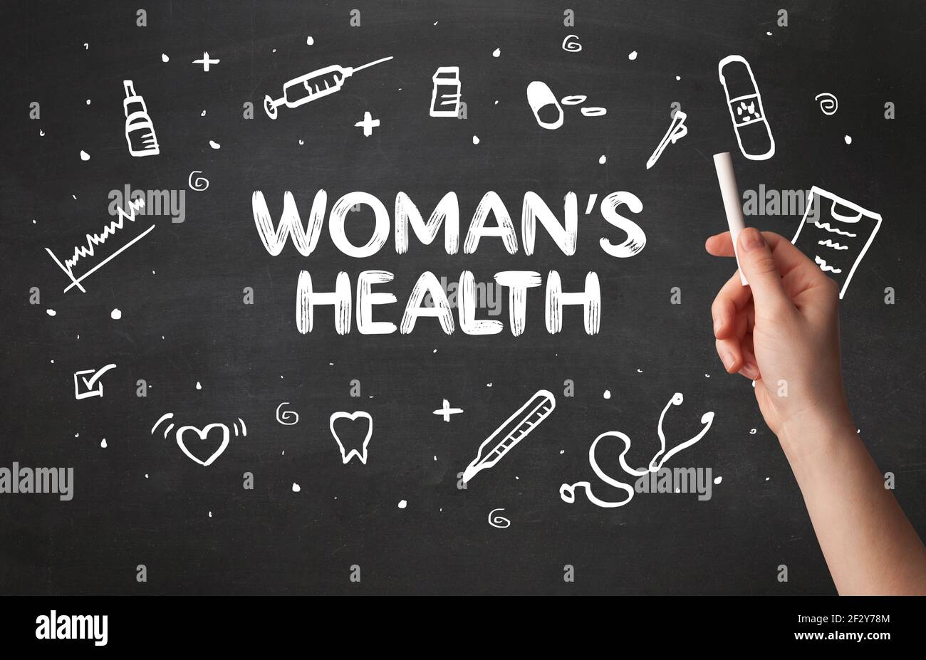 Hand drawing medical concept Stock Photo - Alamy