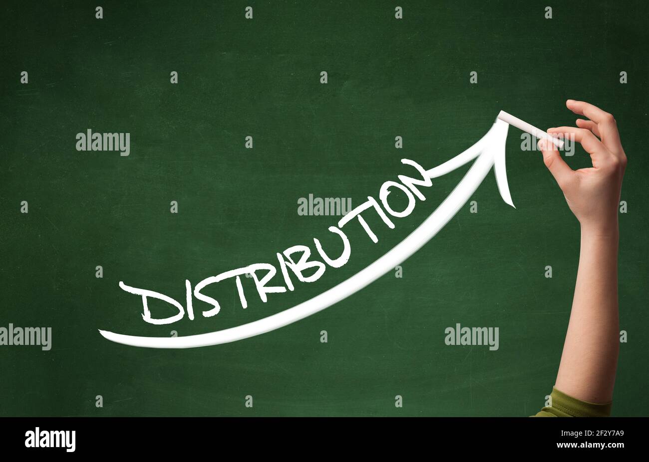 Hand drawing business concept Stock Photo - Alamy