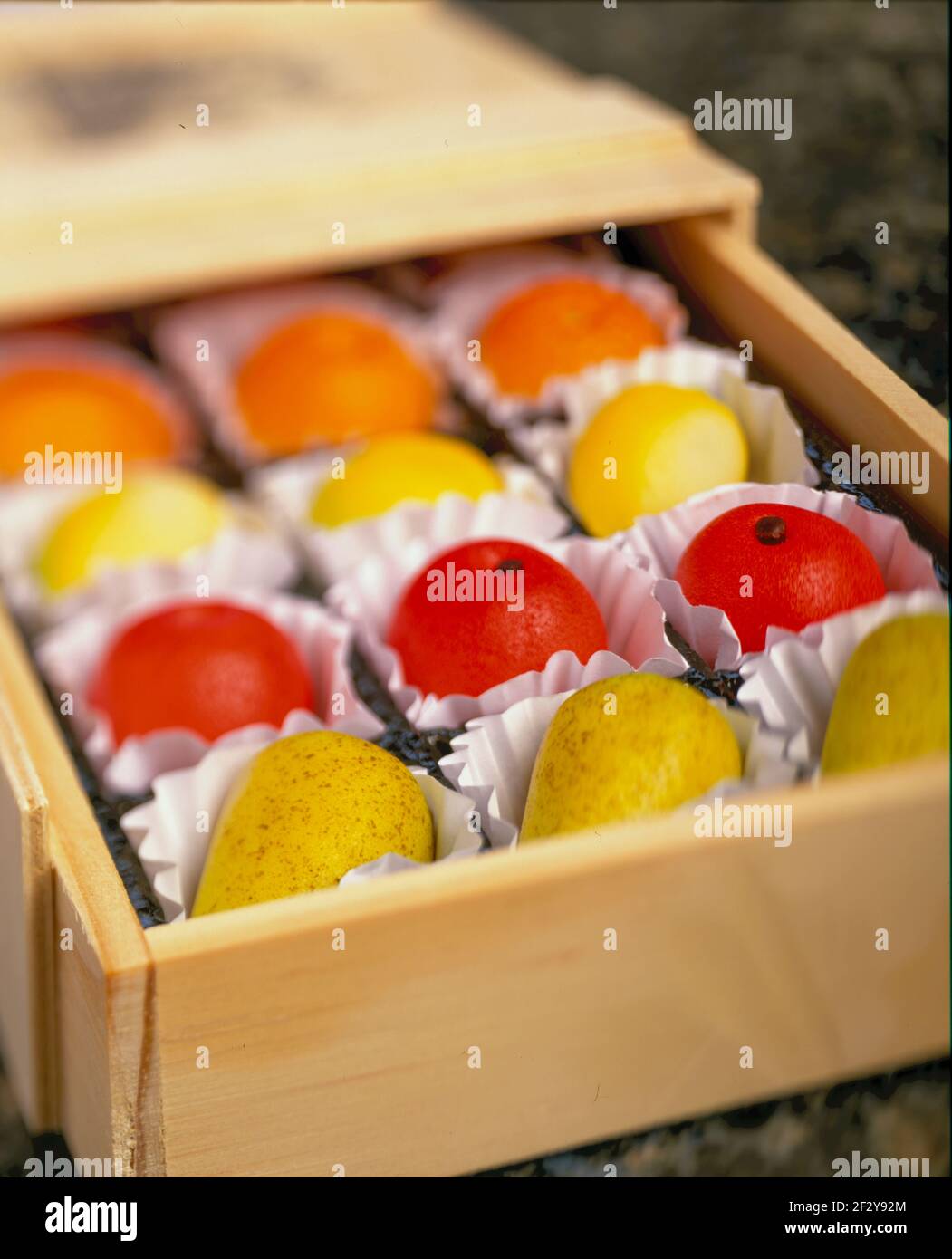 Marzipan gift box hi-res stock photography and images - Alamy