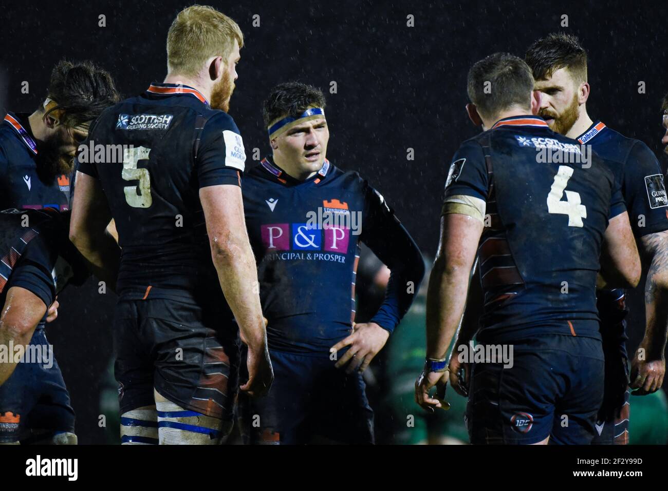 Edinburgh rugby players hi-res stock photography and images - Alamy