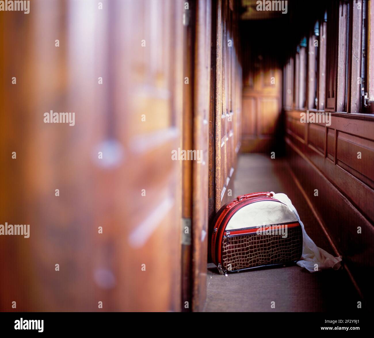 Old first class train carriage hi-res stock photography and images - Alamy