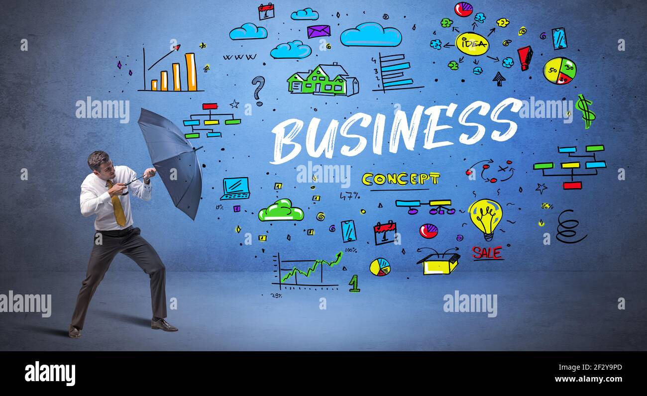 Man hiding behind shield hi-res stock photography and images - Alamy